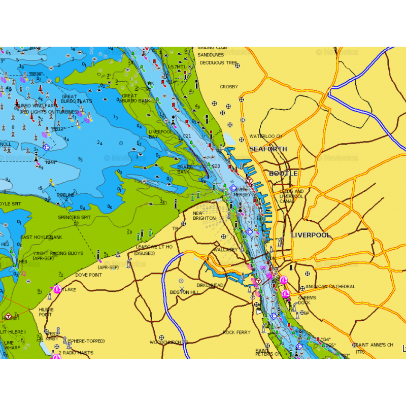 Navionics+ Charts UK